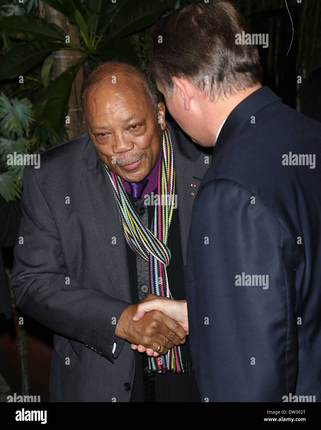 Quincy Jones and Jan-Patrick Schmitz 2012 Montblanc De La Culture Arts ...