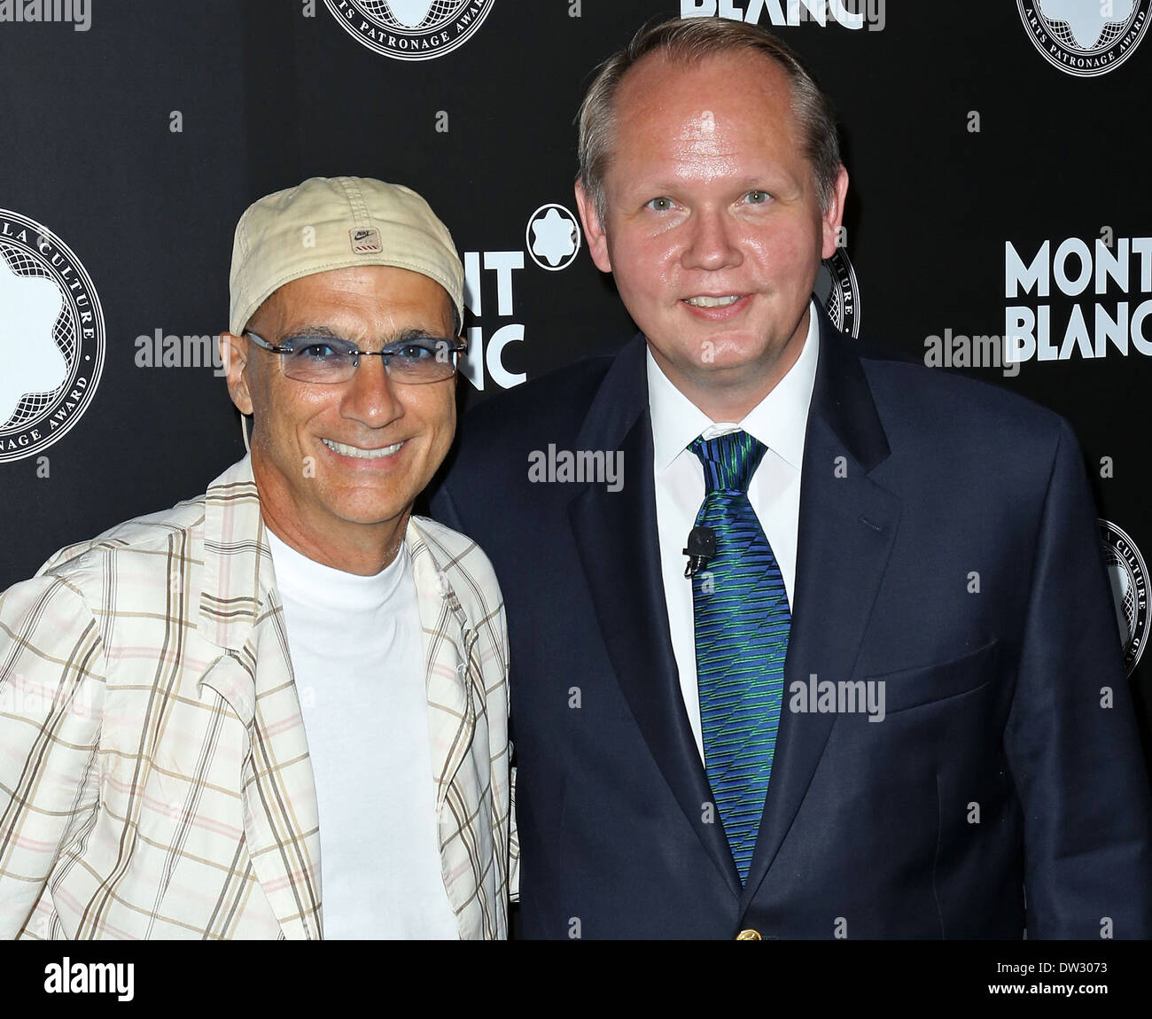 Jimmy Lovine and Jan-Patrick Schmitz 2012 Montblanc De La Culture Arts ...