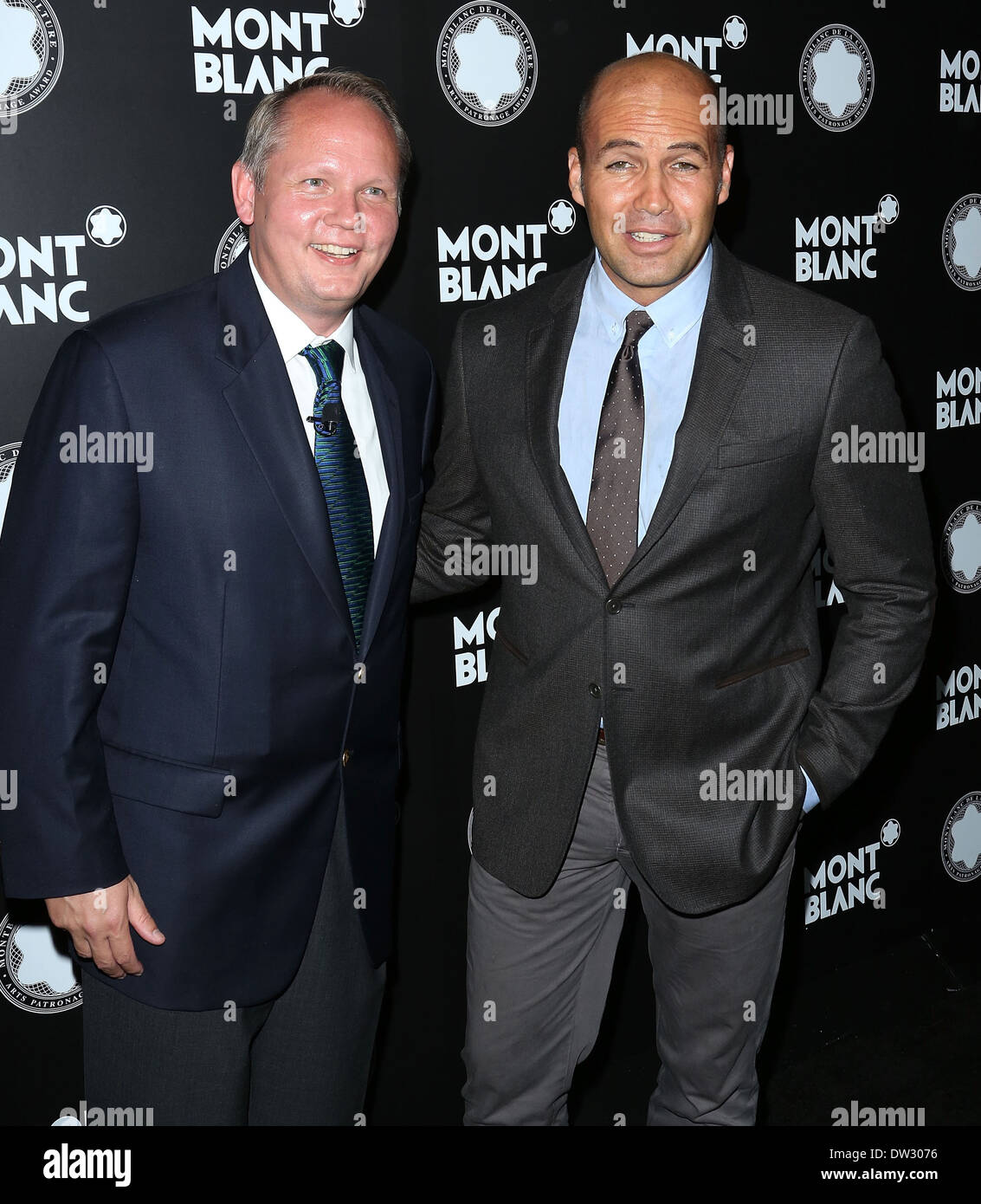 Jan-Patrick Schmitz and Billy Zane 2012 Montblanc De La Culture Arts ...