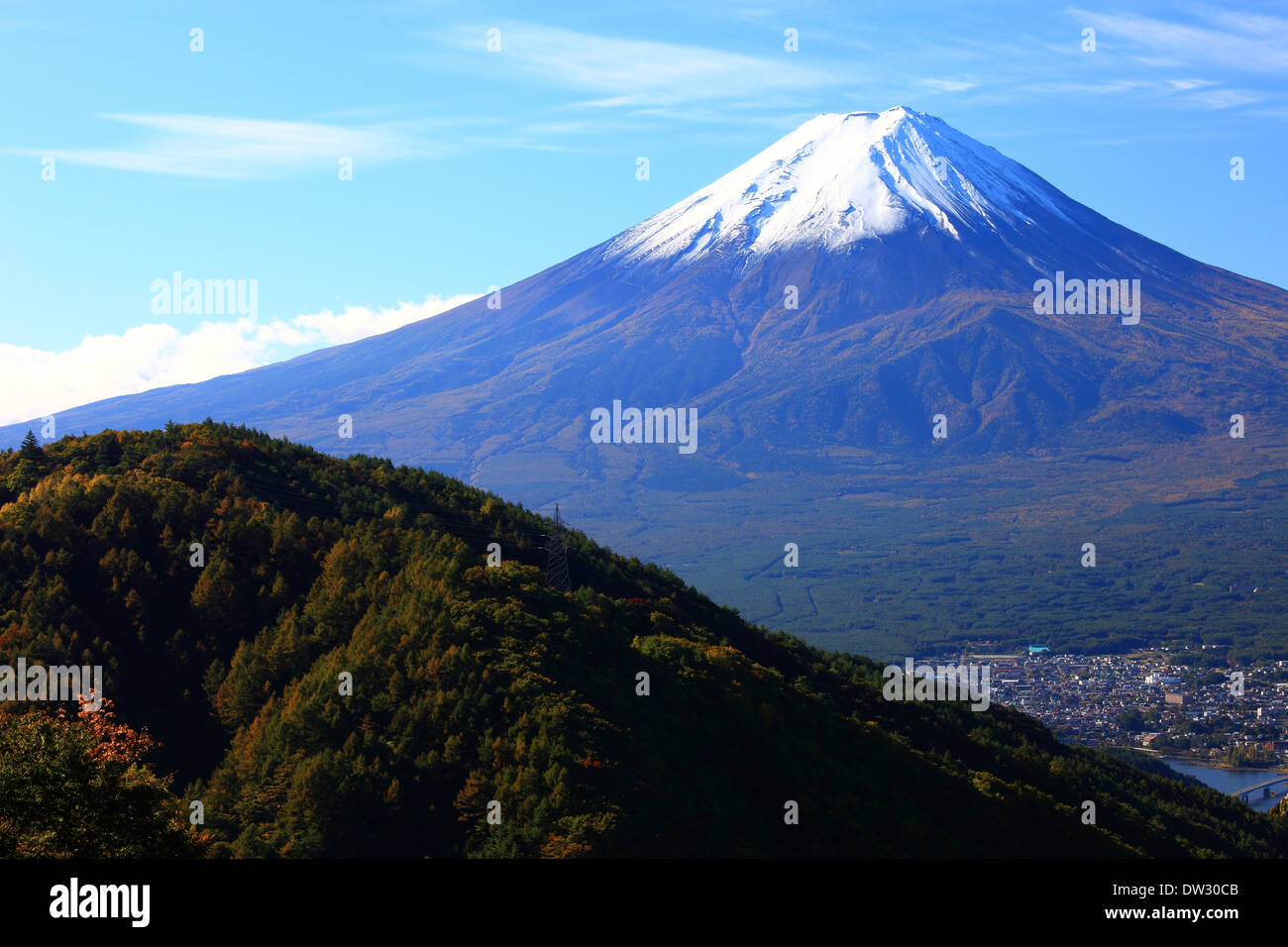 View of Mount Fuji Stock Photo - Alamy