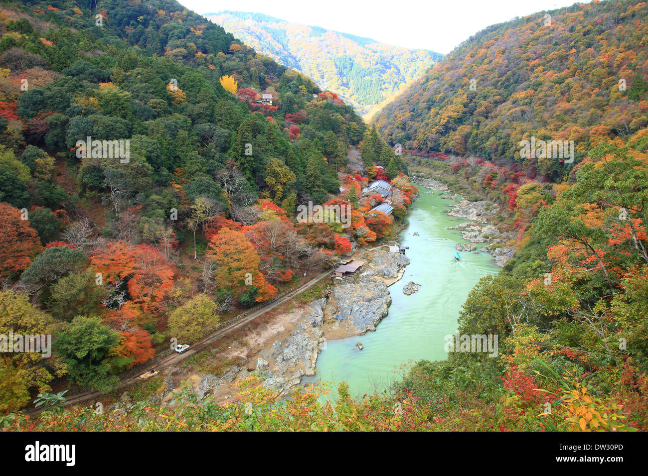 Hozu gorge hi-res stock photography and images - Alamy