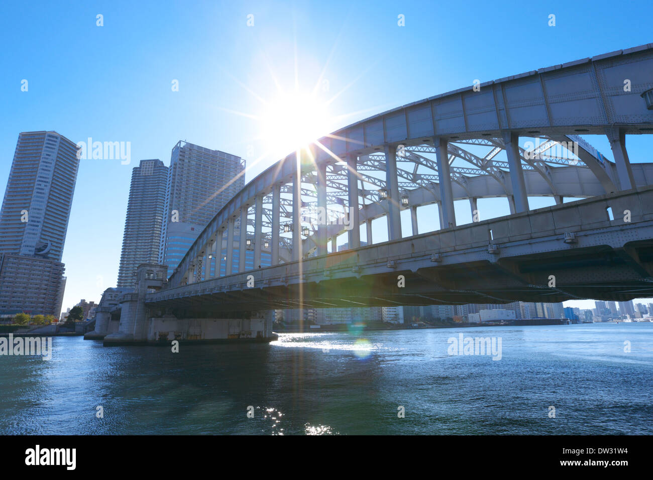 Kachidoki bridge at sumida river hi-res stock photography and images ...