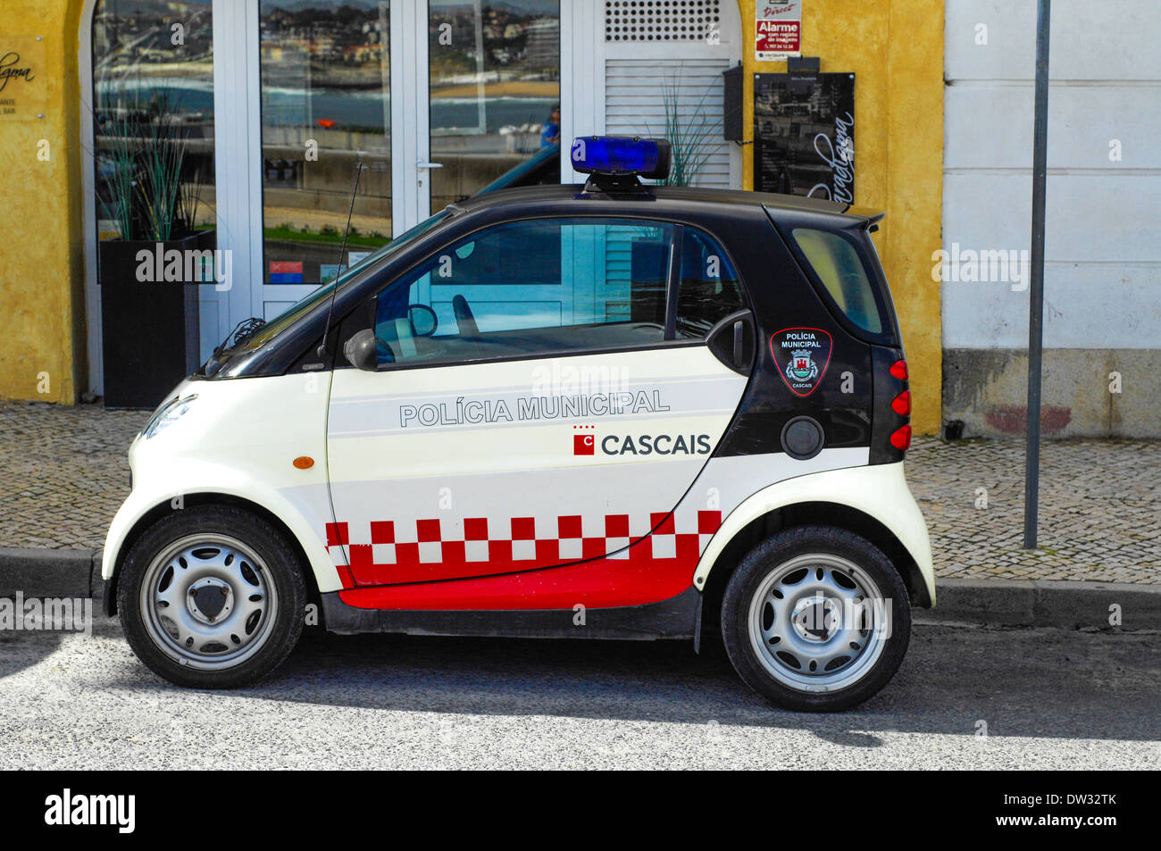 Police car portugal hi-res stock photography and images - Alamy