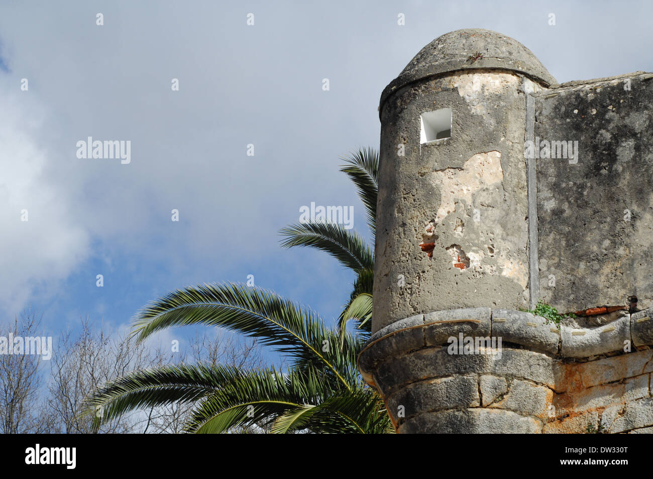Portugal fort historic building Stock Photo - Alamy