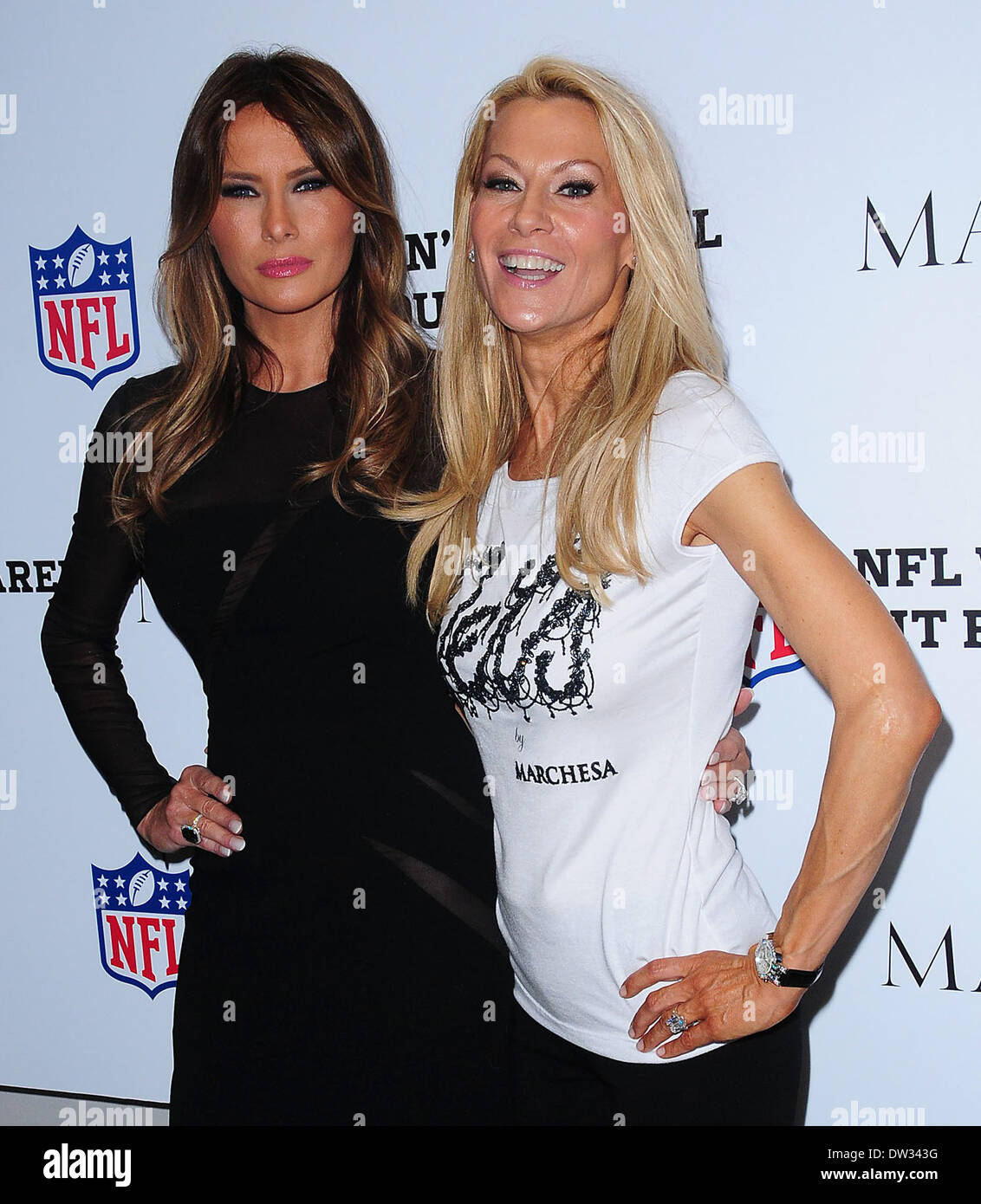 Melania Trump and Susan Johnson The NFL & Vogue Celebrate NFL Women's ...