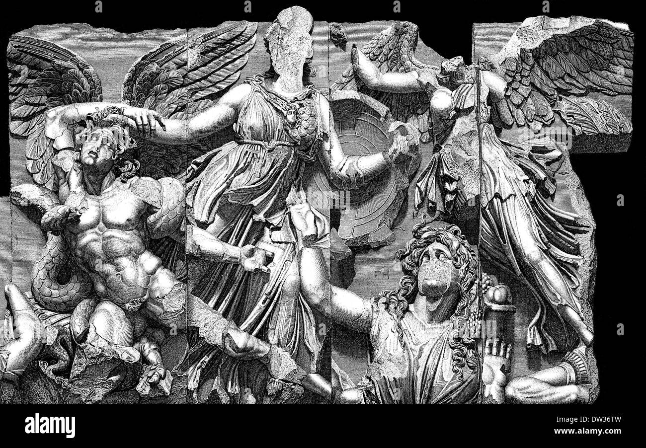 Altar of zeus, pergamon hi-res stock photography and images - Alamy