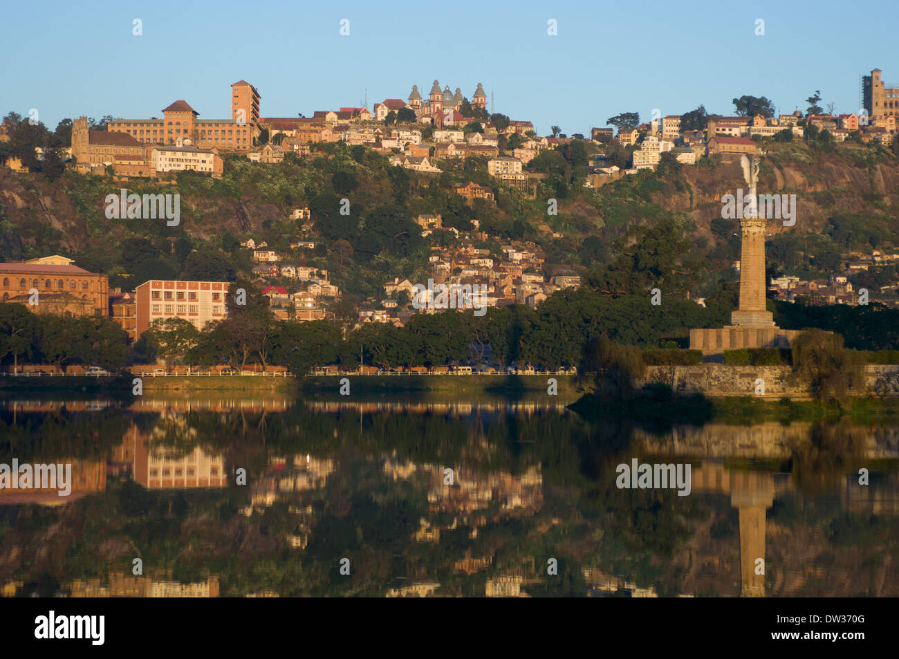 Lake Anosy Antananarivo Madagascar High Resolution Stock Photography ...