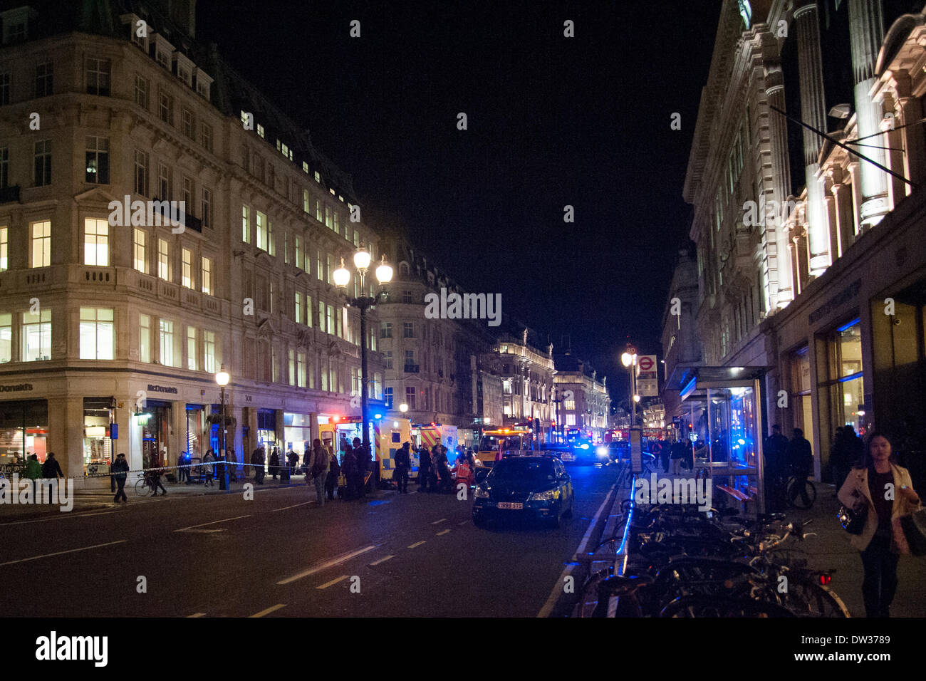 London, UK. 25/02/2014. Metropolitan Police officers and London ...