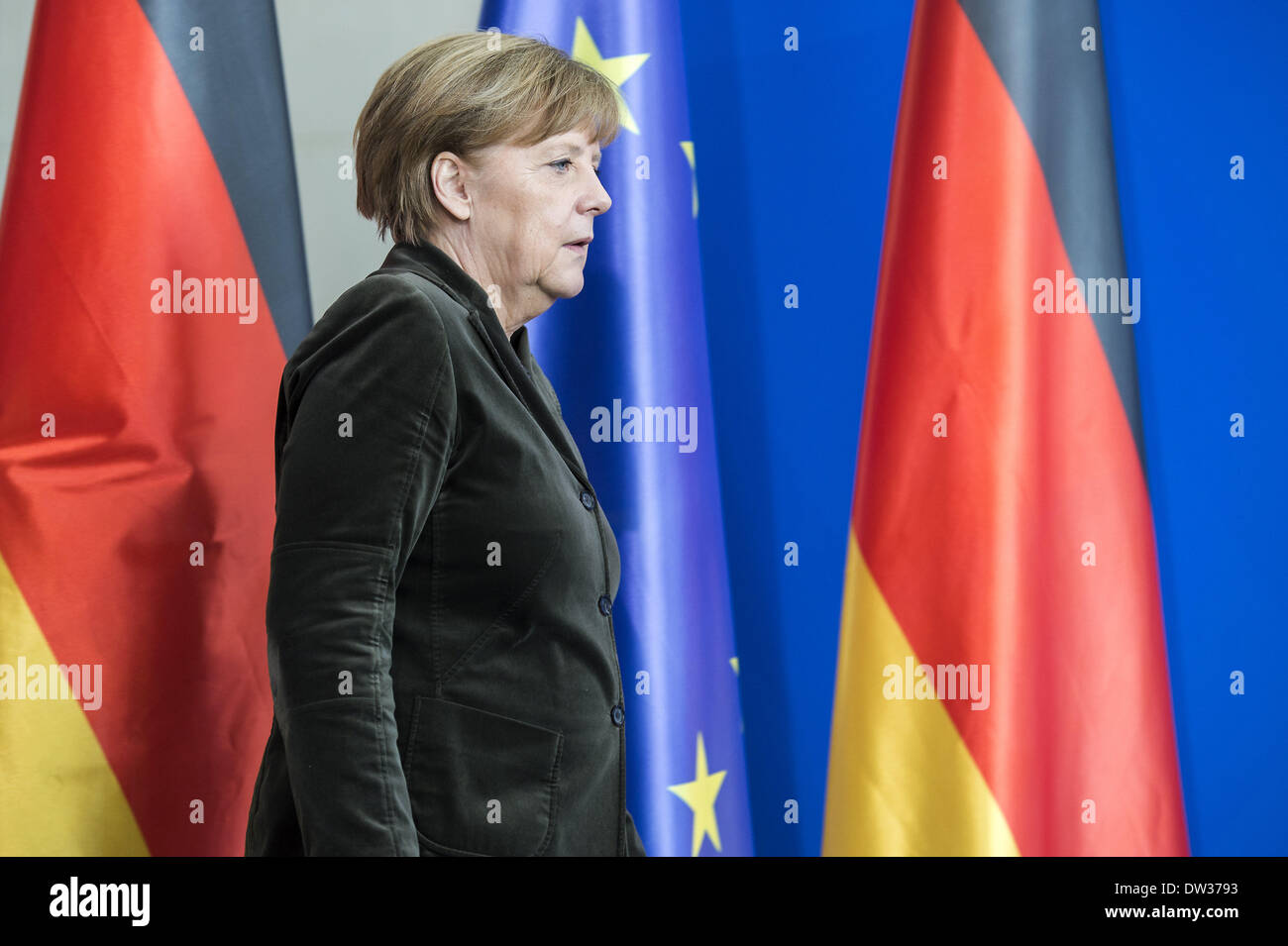 Berlin, Germany. 26th Feb, 2014. Federal Minister to Education ...