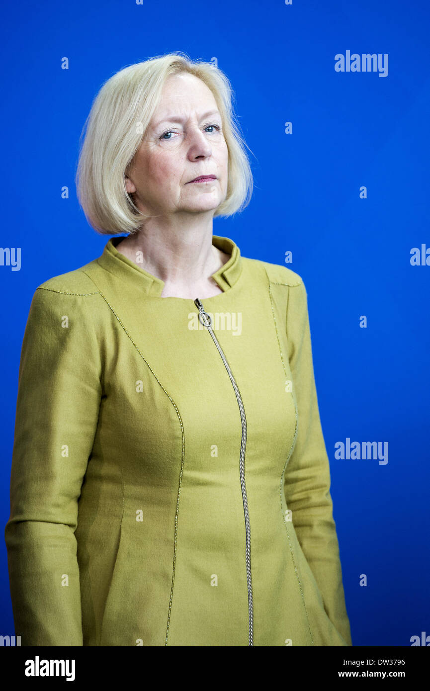 Berlin, Germany. 26th Feb, 2014. Federal Minister to Education ...