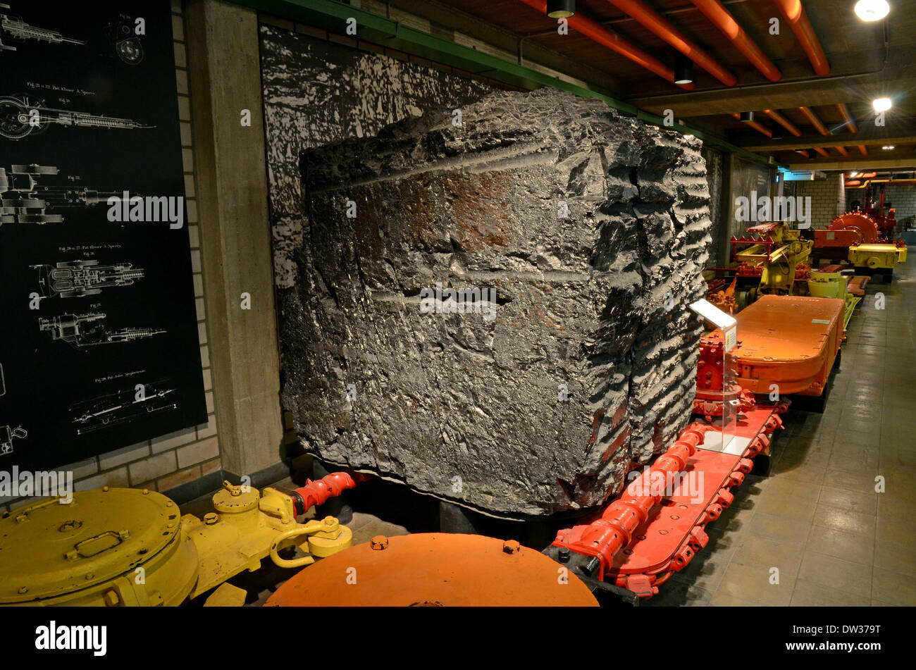 Bochum, Germany. 21st Feb, 2014. The largest contiguous coal chunk is ...