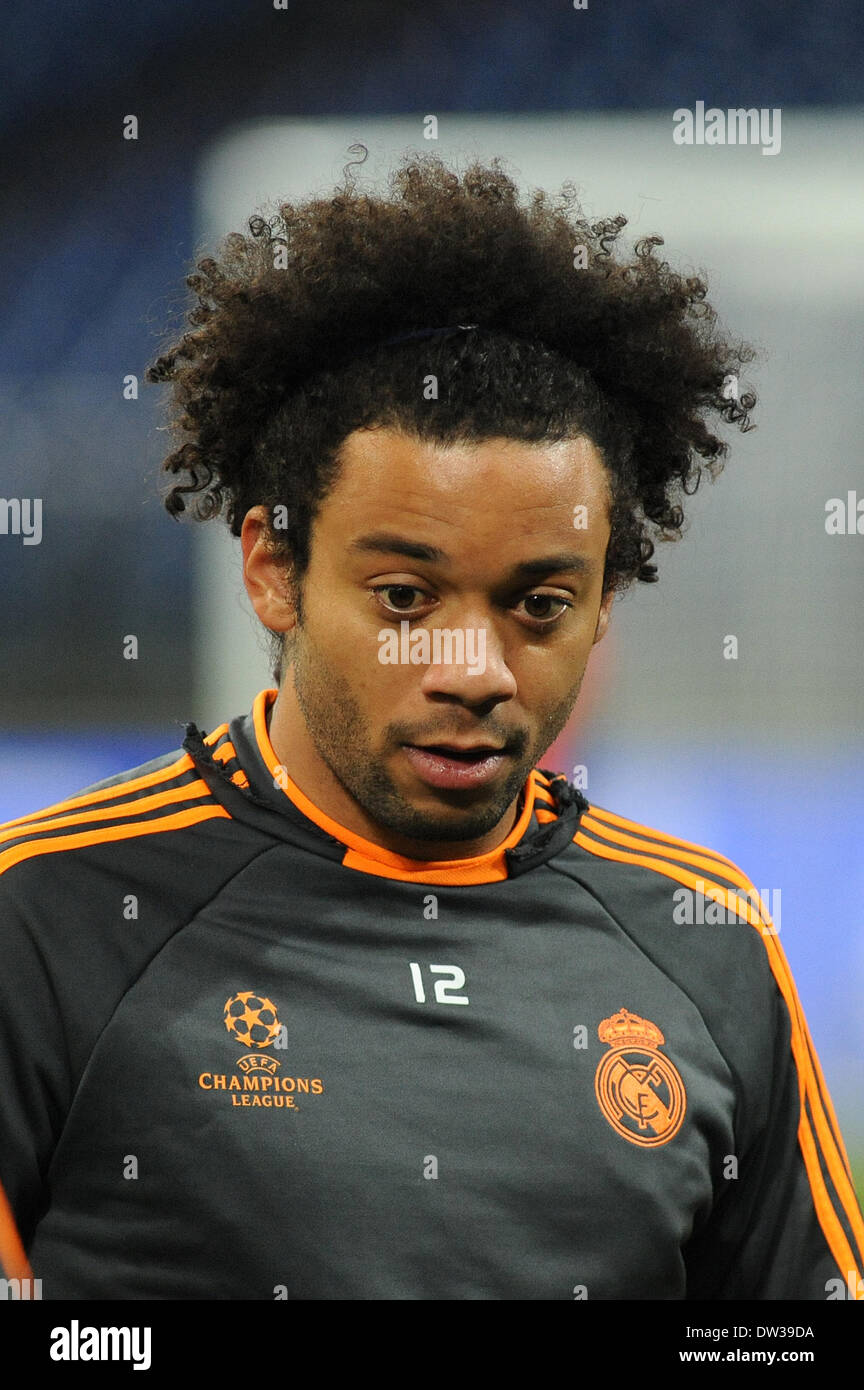 Real madrid training marcelo hi-res stock photography and images - Alamy