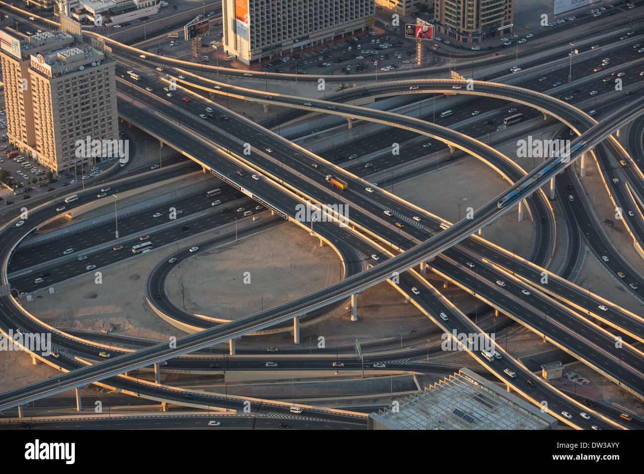 Spaghetti roads hi-res stock photography and images - Alamy