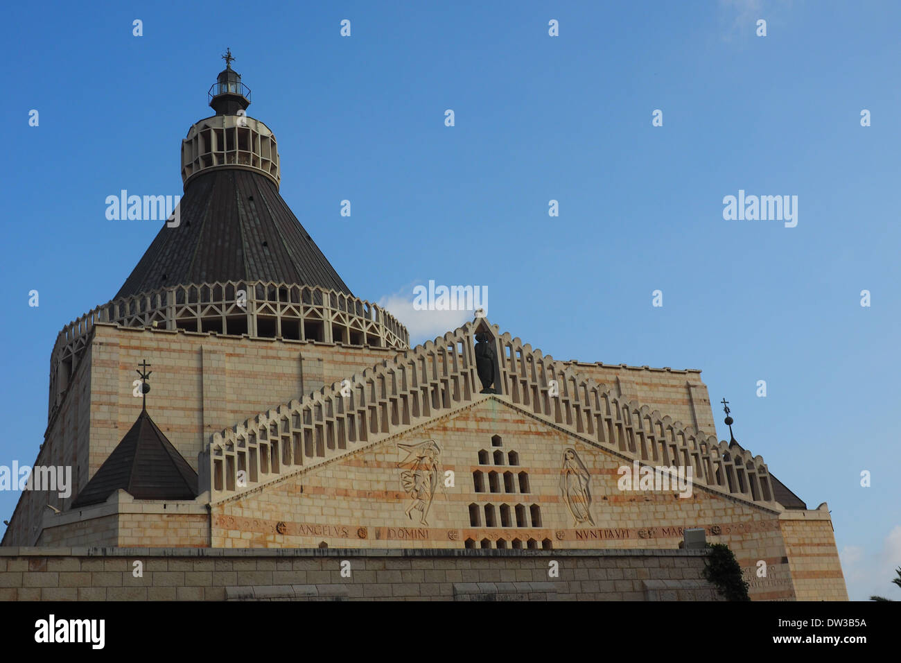 Basilica of the annunciation nazareth hi-res stock photography and images - Alamy
