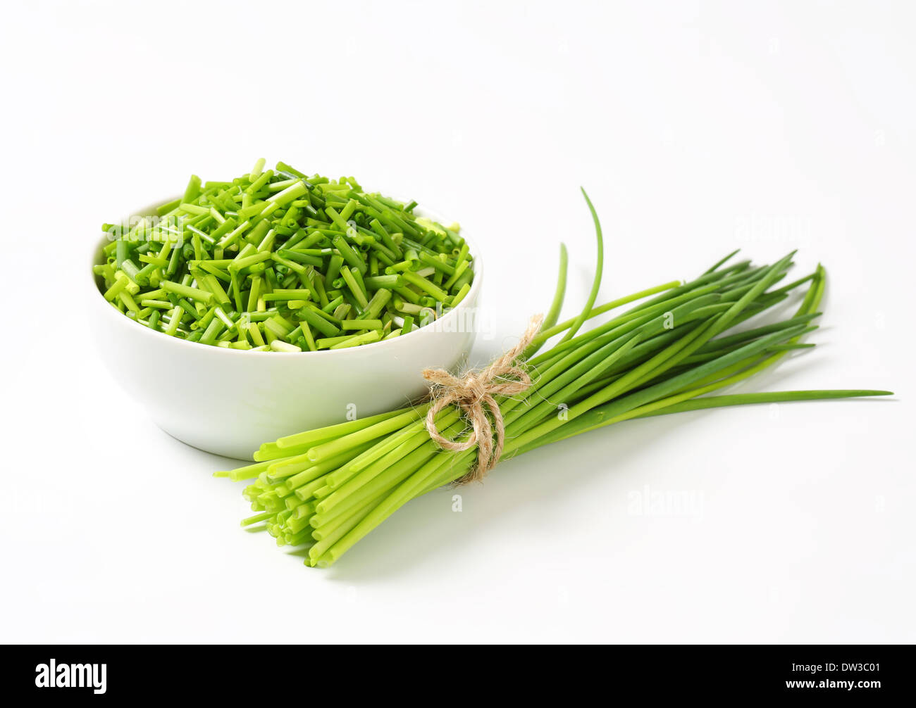 Fresh herb chives chopped hi-res stock photography and images - Alamy