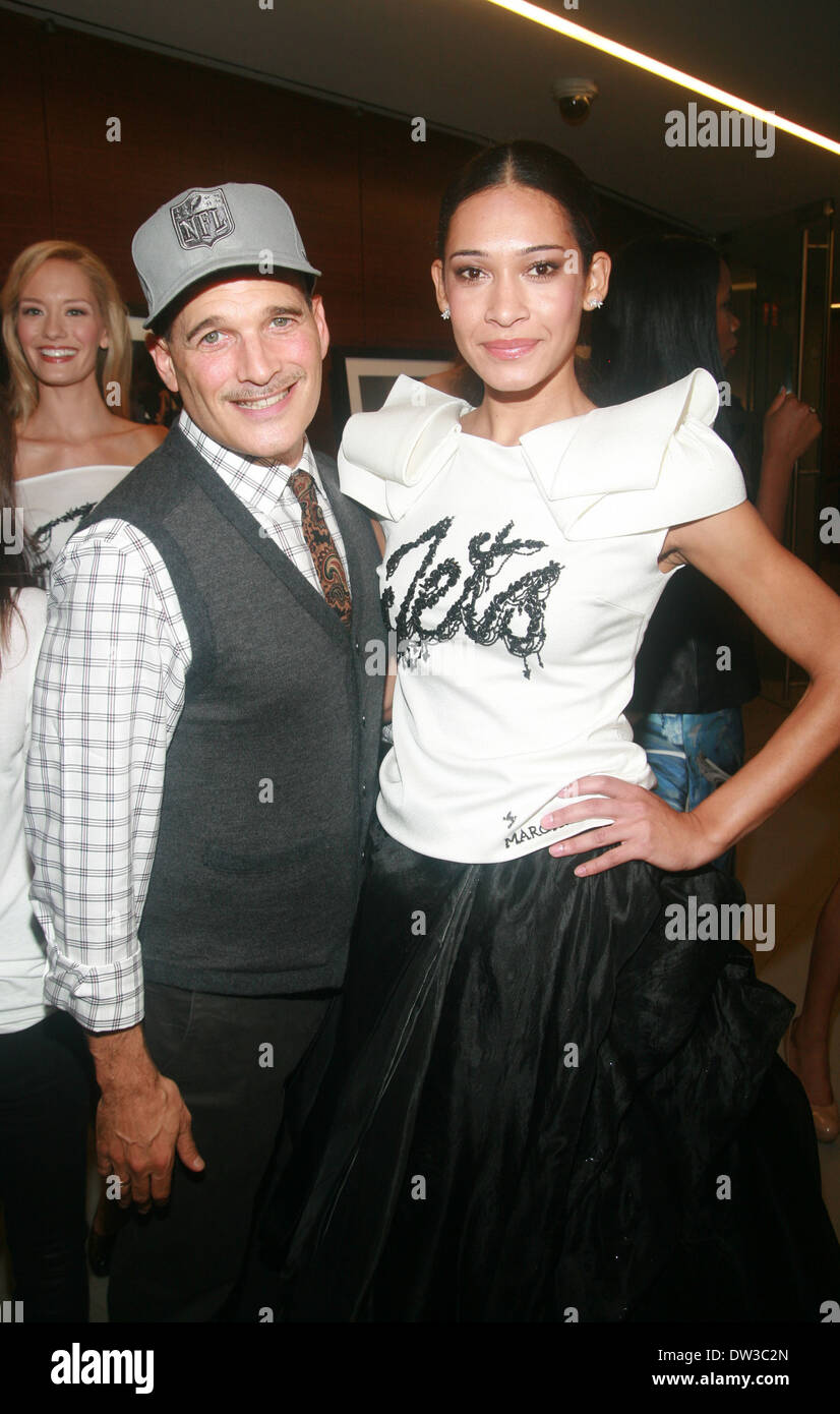 Phillip Block and Model The NFL & Vogue Celebrate NFL Women's Apparel ...