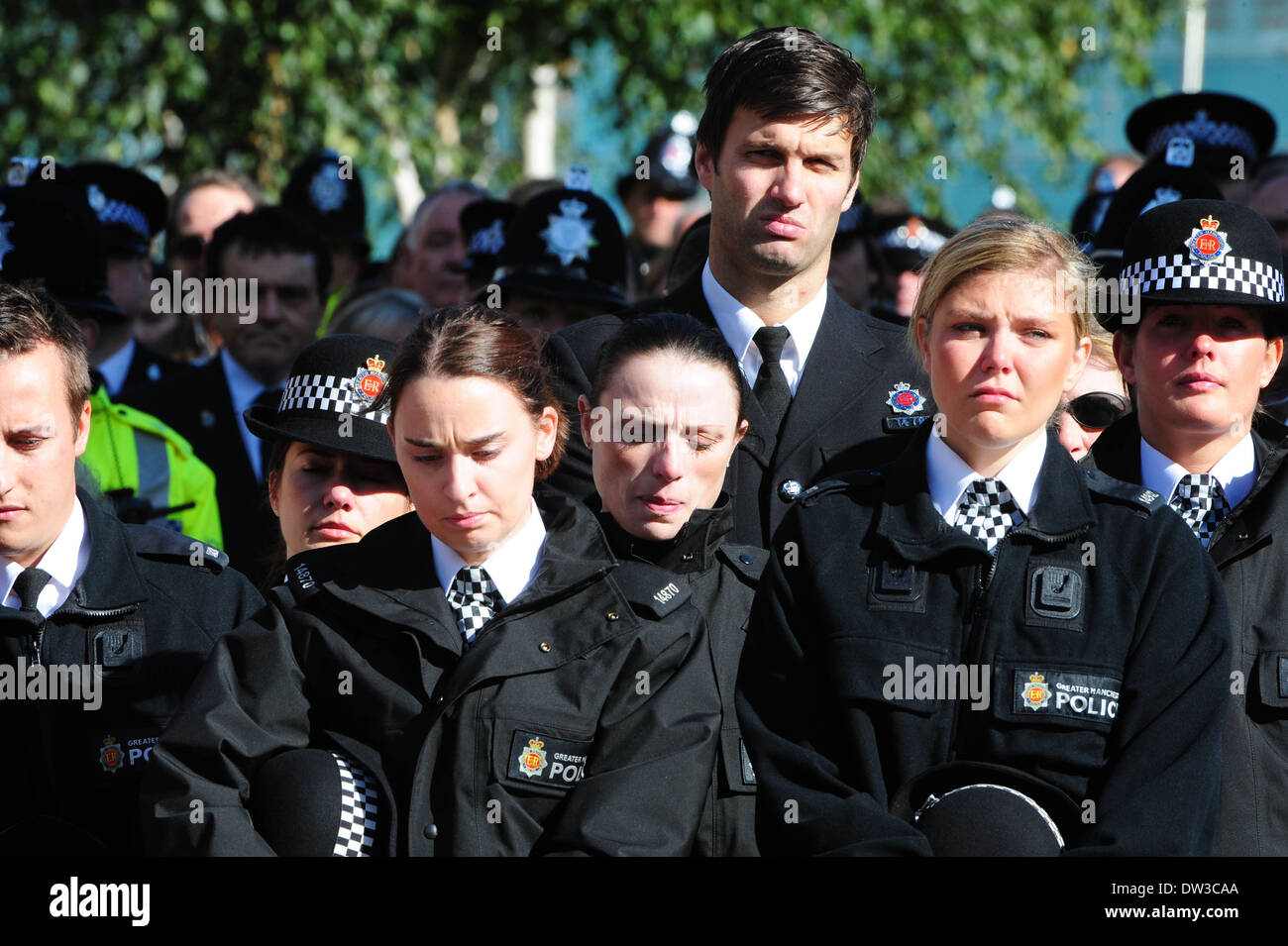 Atmosphere The funeral of PC Nicola Hughes, who was killed alongside ...