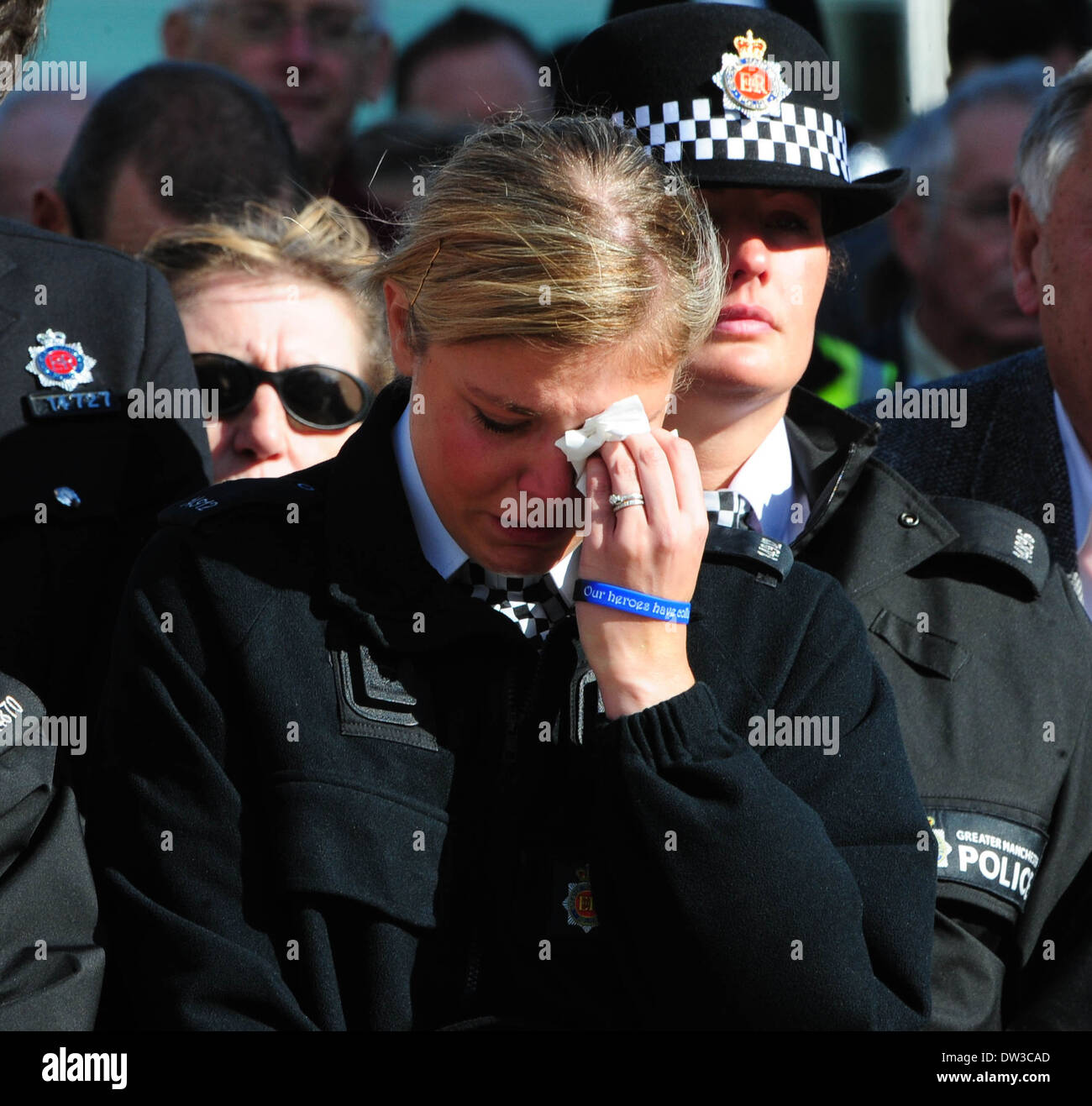 Atmosphere The funeral of PC Nicola Hughes, who was killed alongside ...