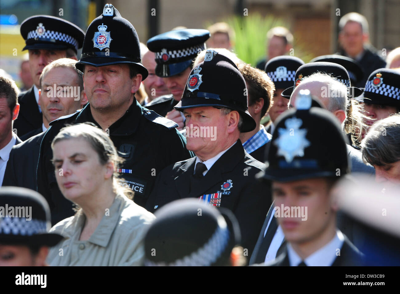 Atmosphere The funeral of PC Nicola Hughes, who was killed alongside ...