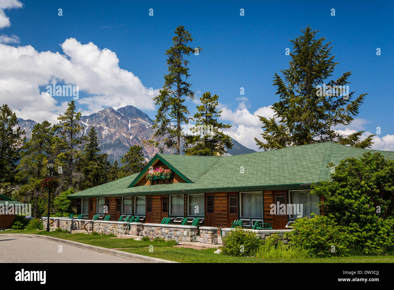 The Fairmont Jasper Park Lodge in Jasper National Park, Alberta, Canada ...