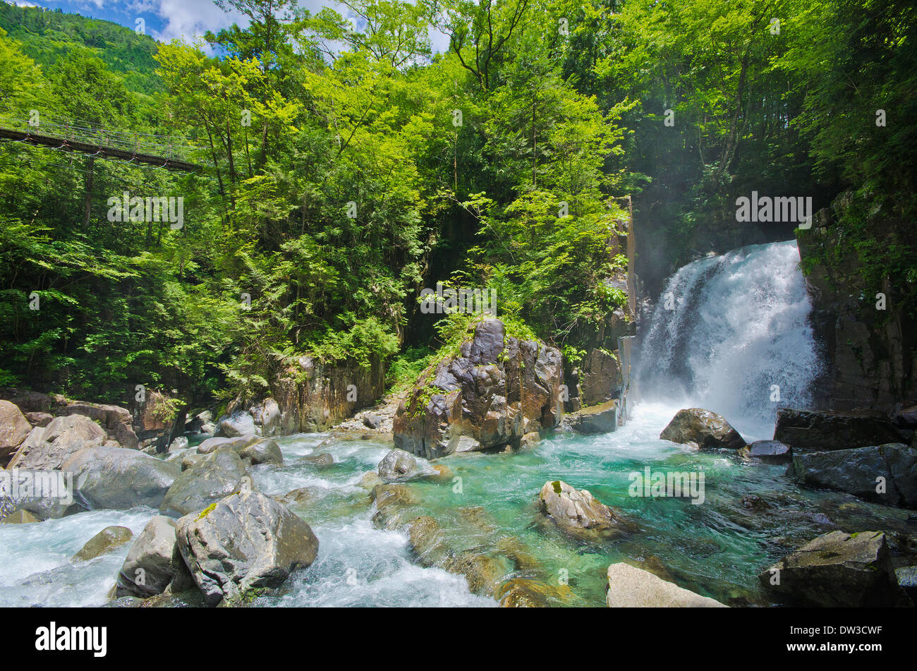 Sentaru waterfall hi-res stock photography and images - Alamy