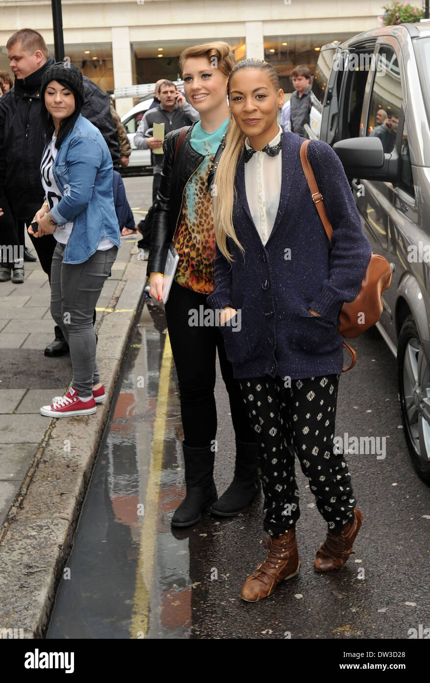 X Factor finalists Lucy Spraggan, Ella Henderson and Jade Ellis at the ...