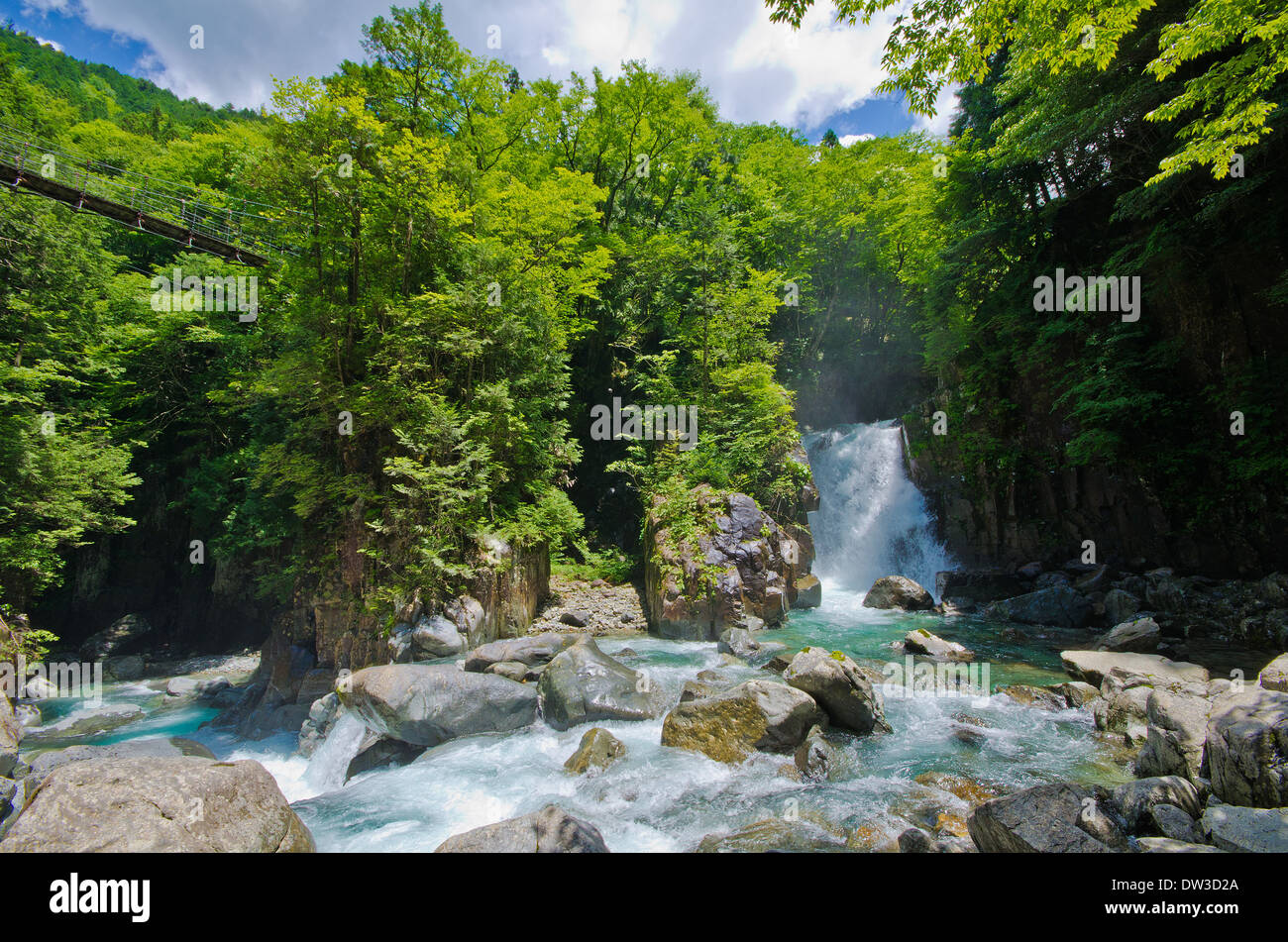 Sentaru waterfall hi-res stock photography and images - Alamy