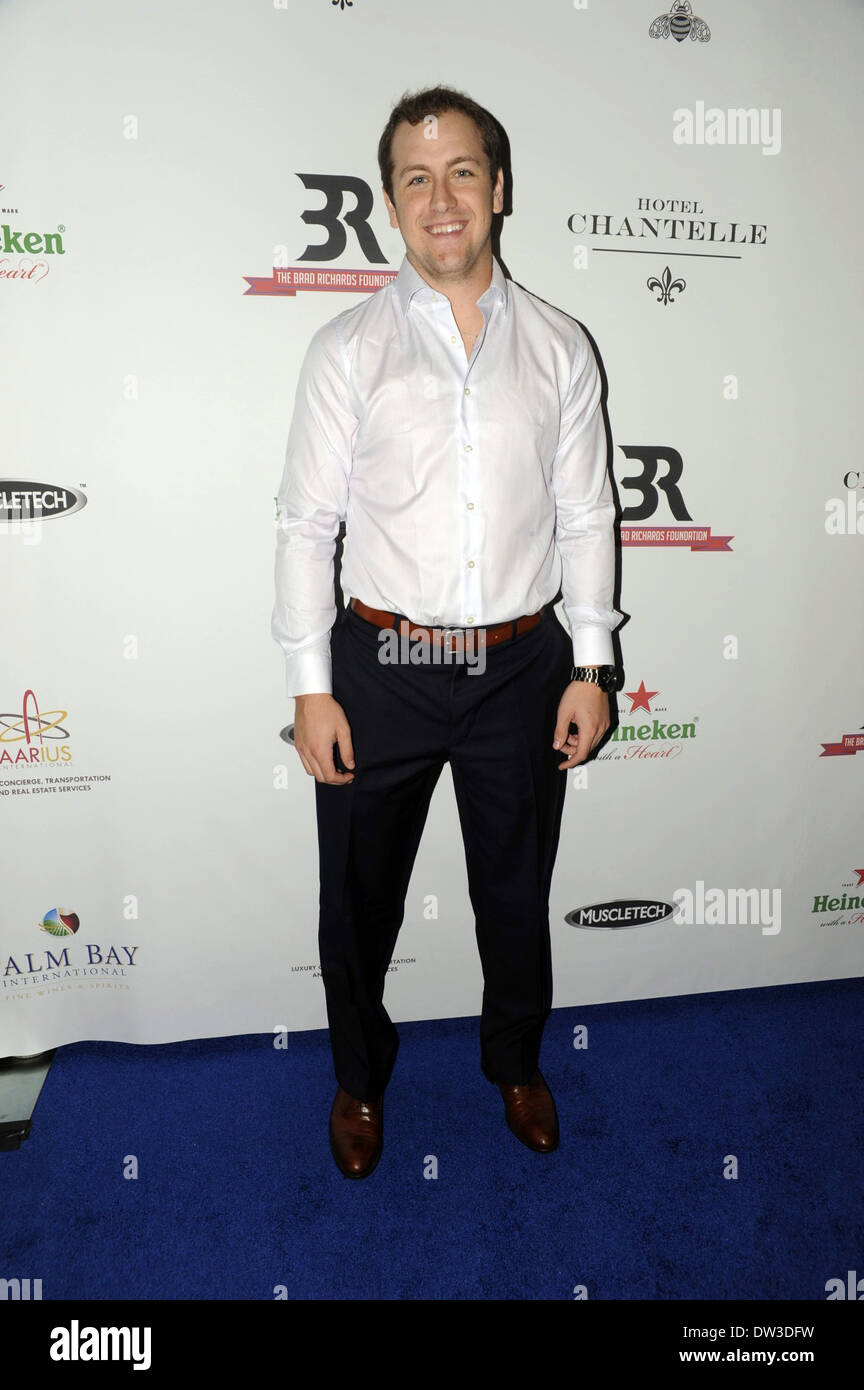 Ryan Callahan Attends a Brad Richards Foundation event held at the ...