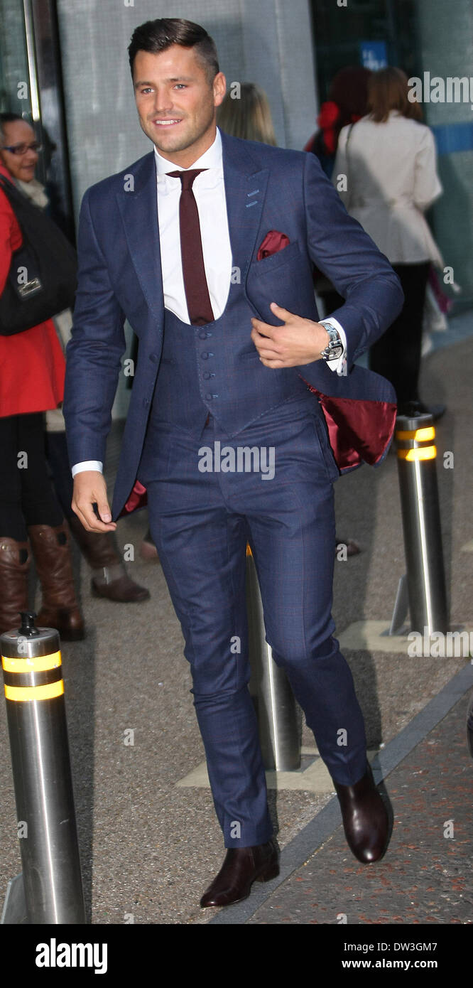 Mark Wright at the ITV studios London, England - 03.10.12 Featuring ...