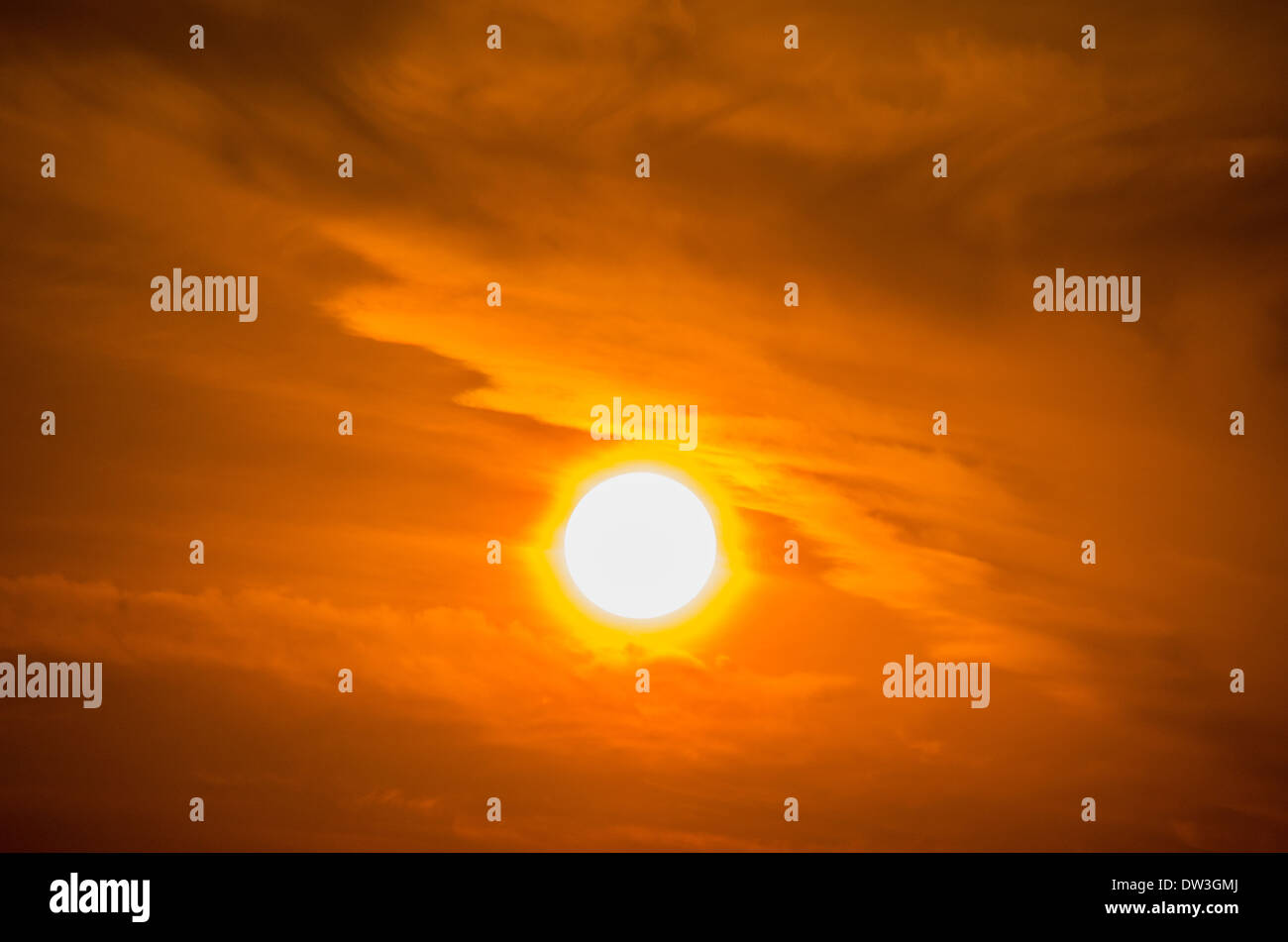 Sunset sky, Aichi Prefecture Stock Photo - Alamy
