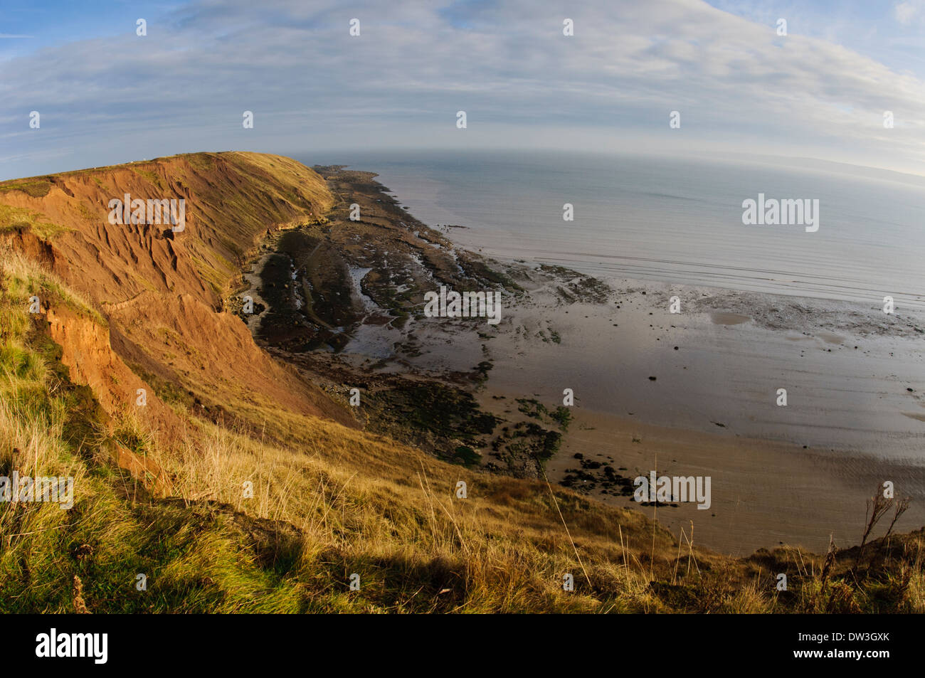 The cliffs of filey brigg hi-res stock photography and images - Alamy
