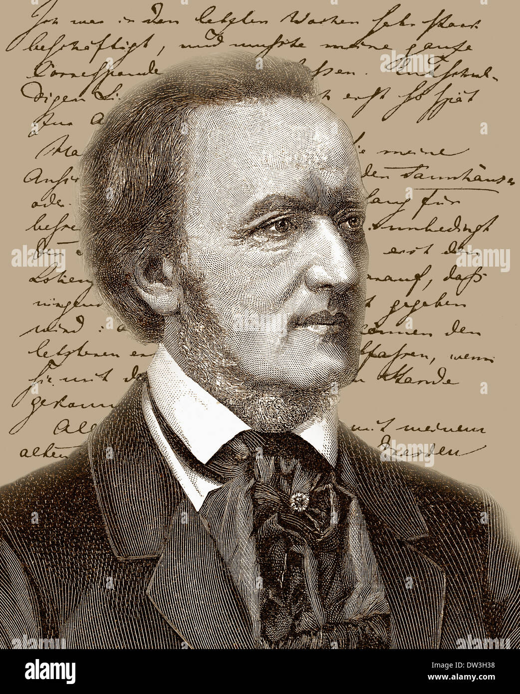 Wilhelm Richard Wagner 1813 - 1883, a German composer, playwright ...