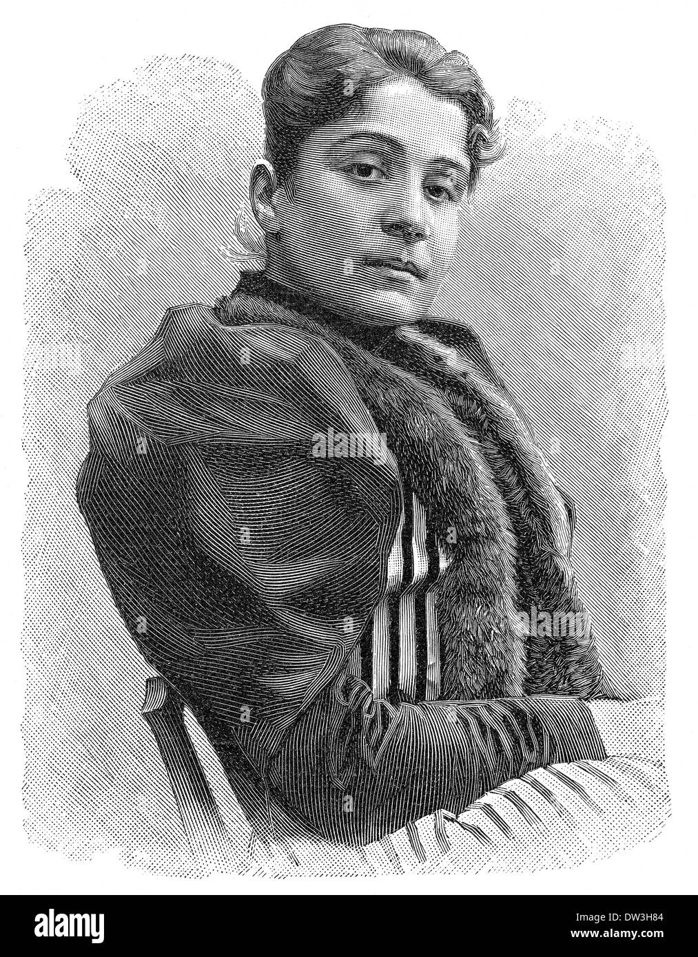Eleonora Duse, 1858 - 1924, an Italian actress Stock Photo - Alamy