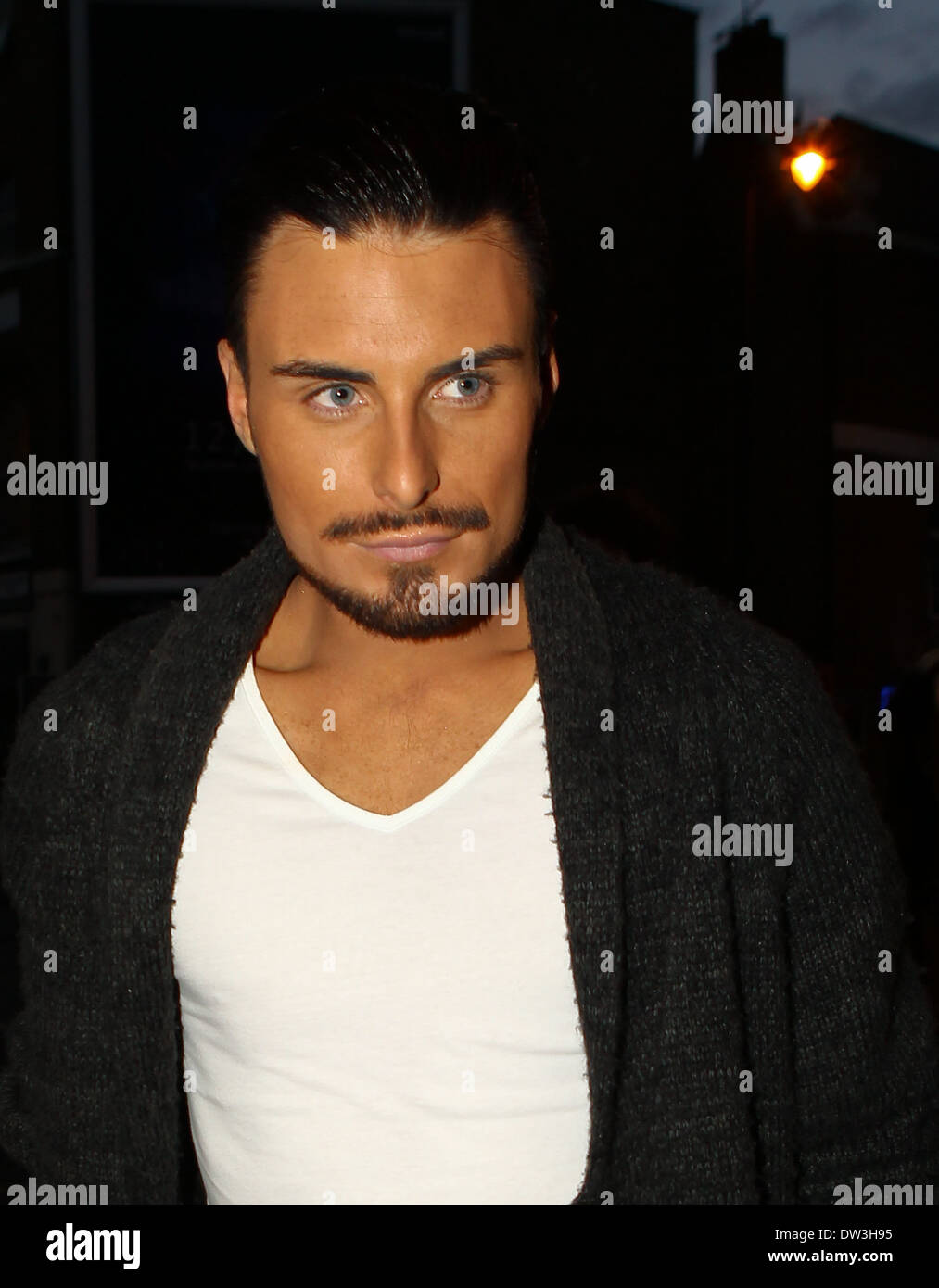 Rylan Clark 'X Factor' Wildcard Adam Burridge plays a small intimate ...