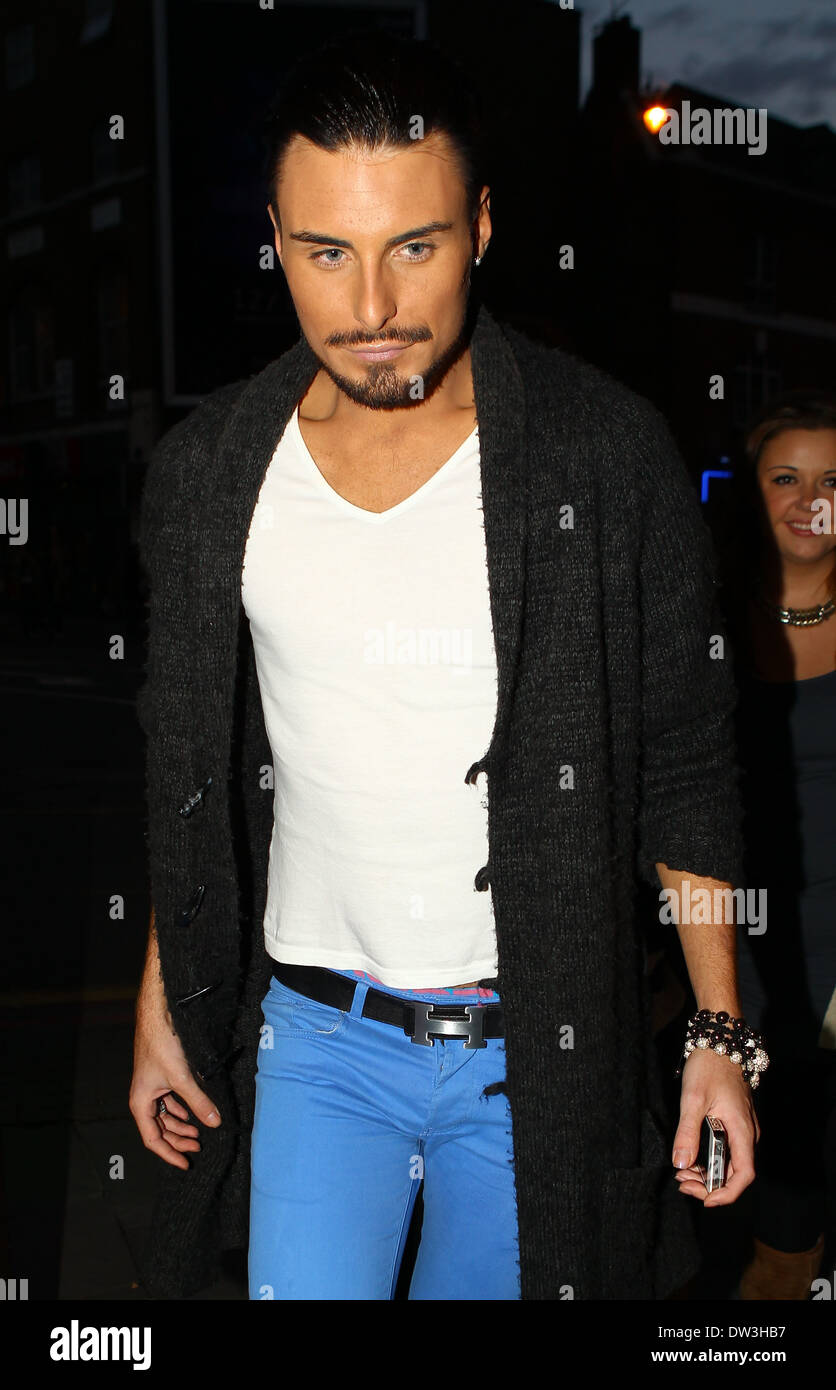 Rylan Clark 'X Factor' Wildcard Adam Burridge plays a small intimate ...