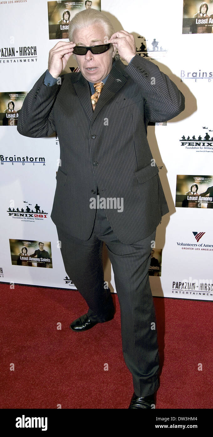 Rock Riddle, at the Official Movie Release Party of 'Least Among Saints ...