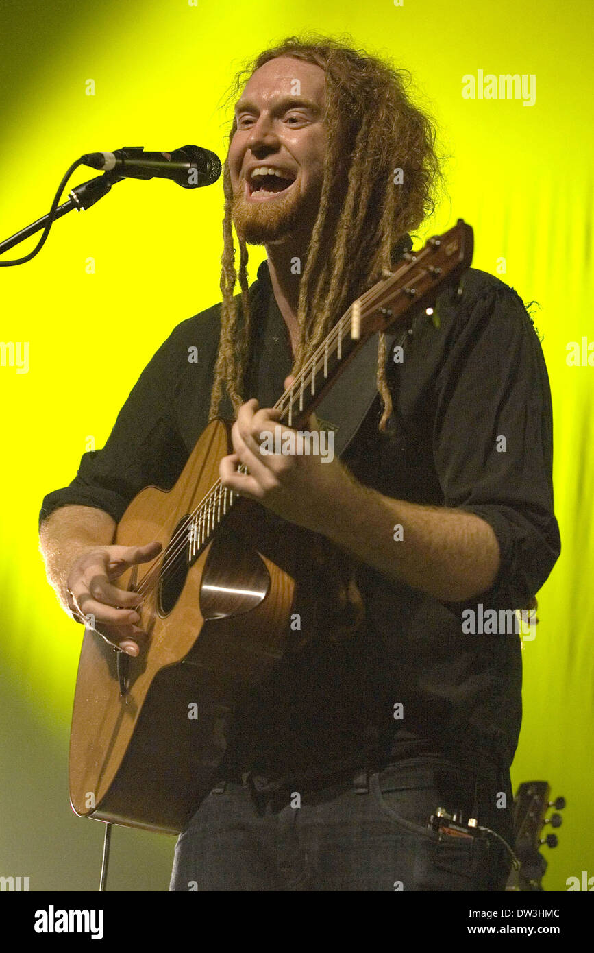 Newton Faulkner performing at the O2 ABC Featuring: Newton Faulkner ...
