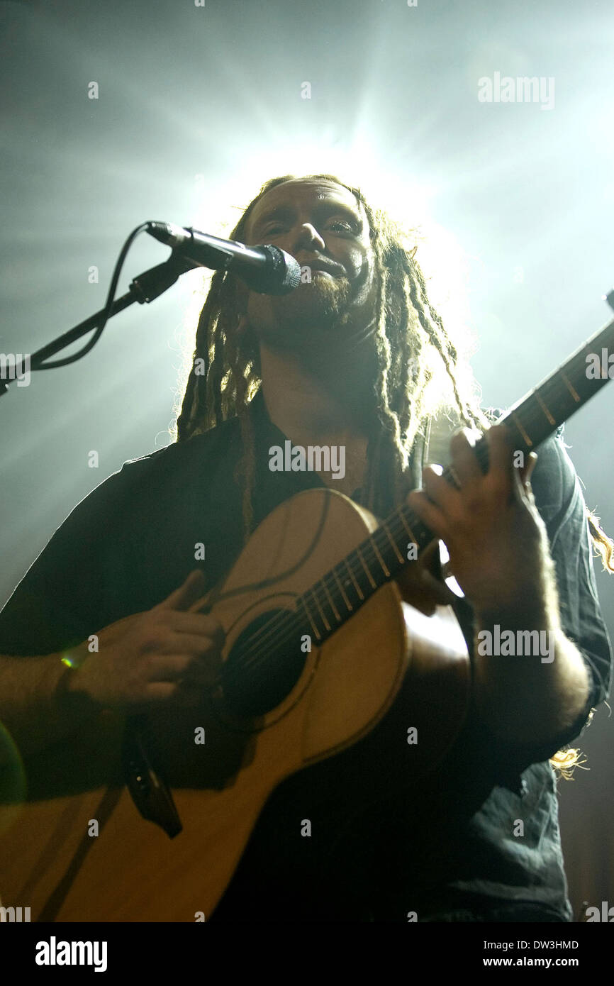 Newton Faulkner performing at the O2 ABC Featuring: Newton Faulkner ...