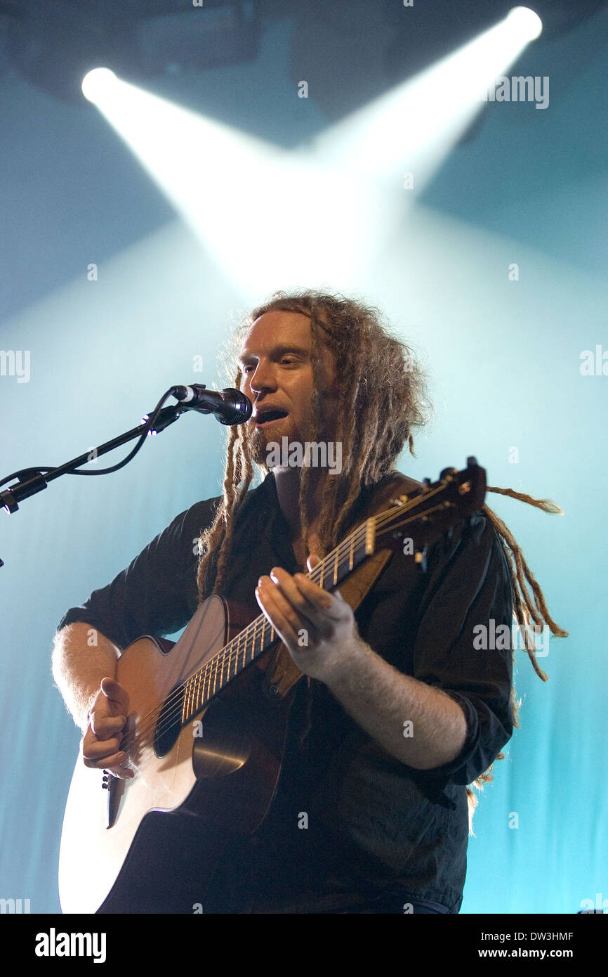 Newton Faulkner performing at the O2 ABC Featuring: Newton Faulkner ...