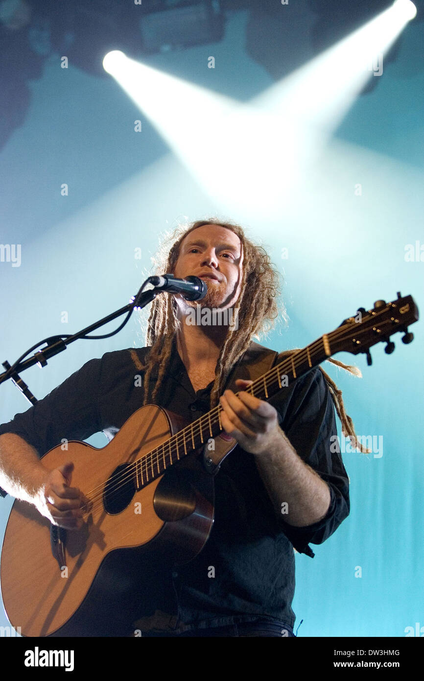 Newton Faulkner performing at the O2 ABC Featuring: Newton Faulkner ...