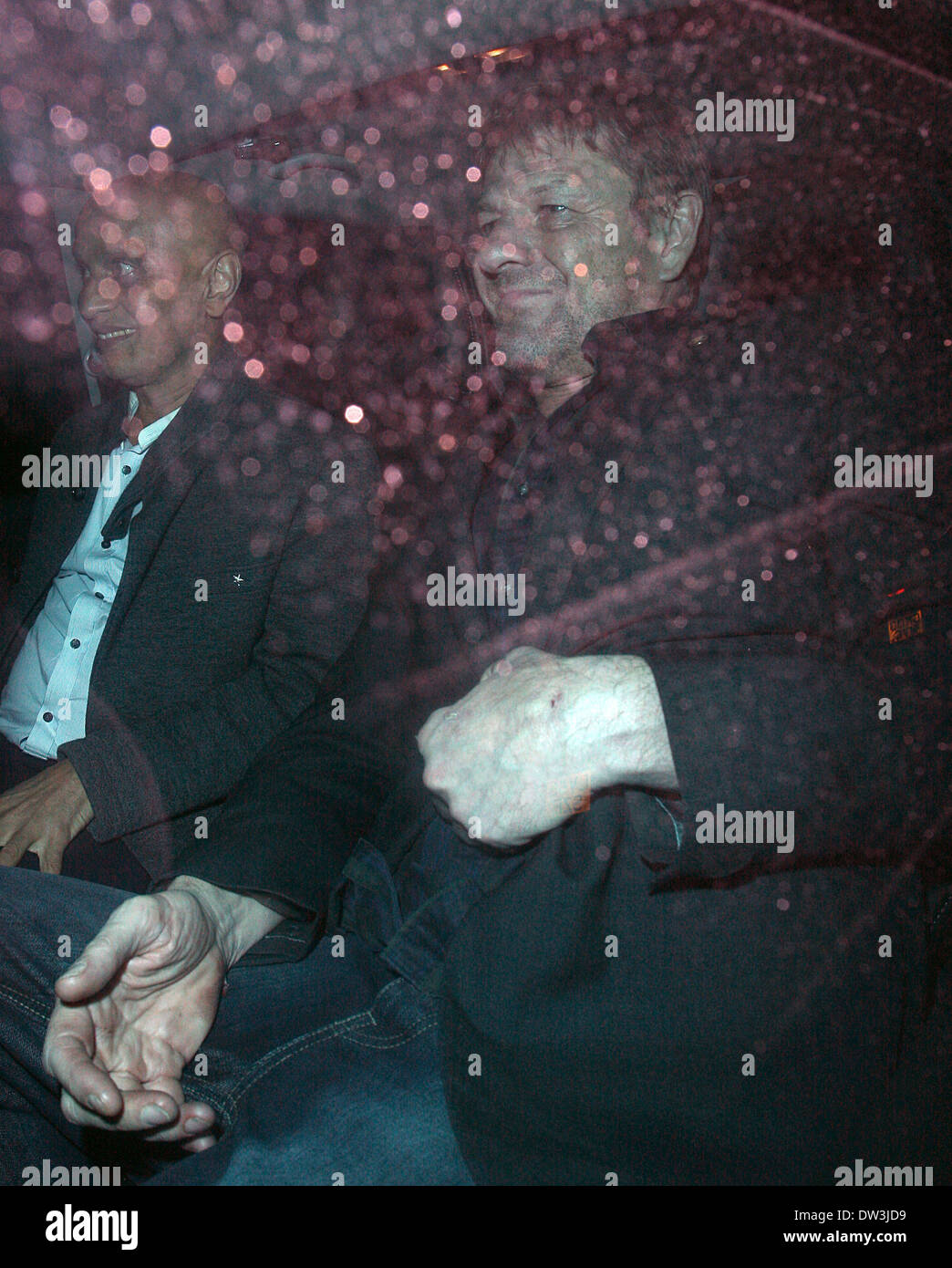 Sean Bean looking worse for wear outside the Groucho club sporting a ...