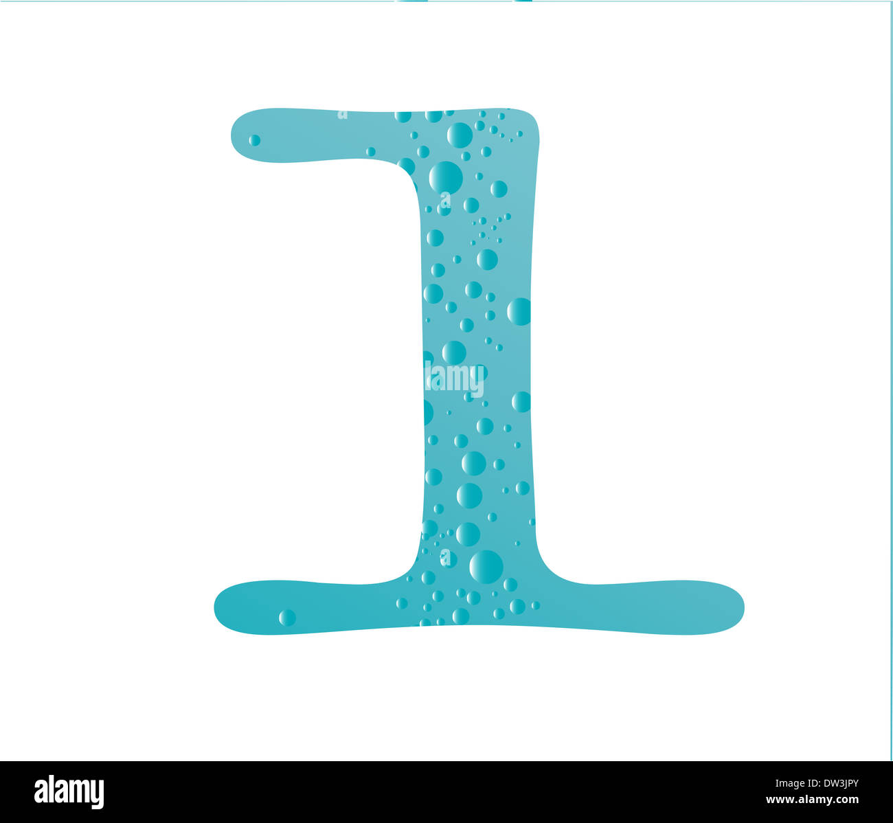 Air bubbles alphabet hi-res stock photography and images - Alamy