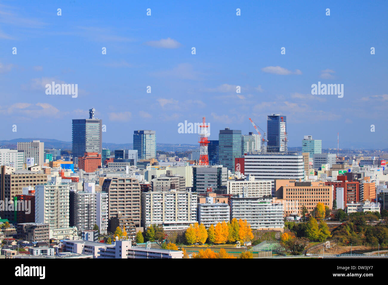 Sendai castle hi-res stock photography and images - Alamy