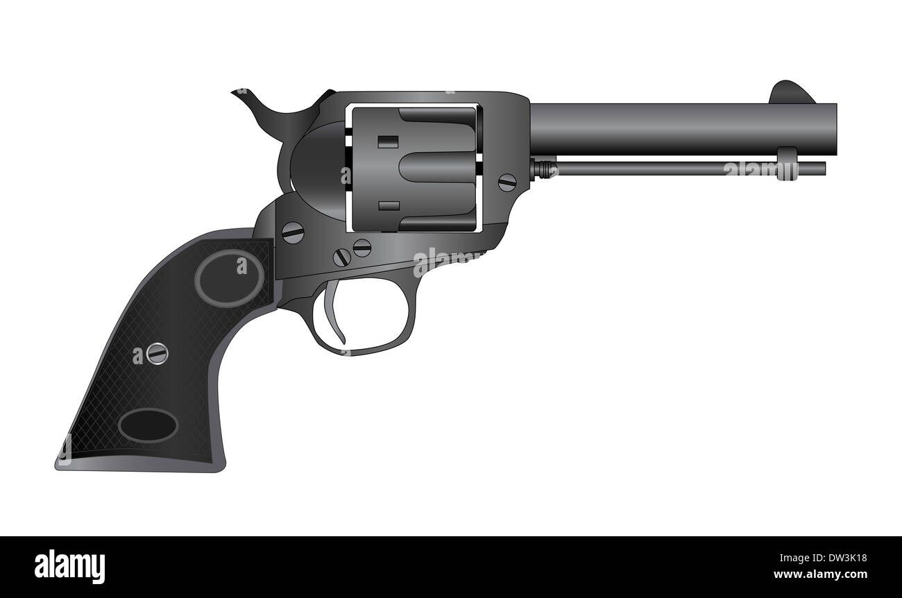 Six gun hi-res stock photography and images - Alamy