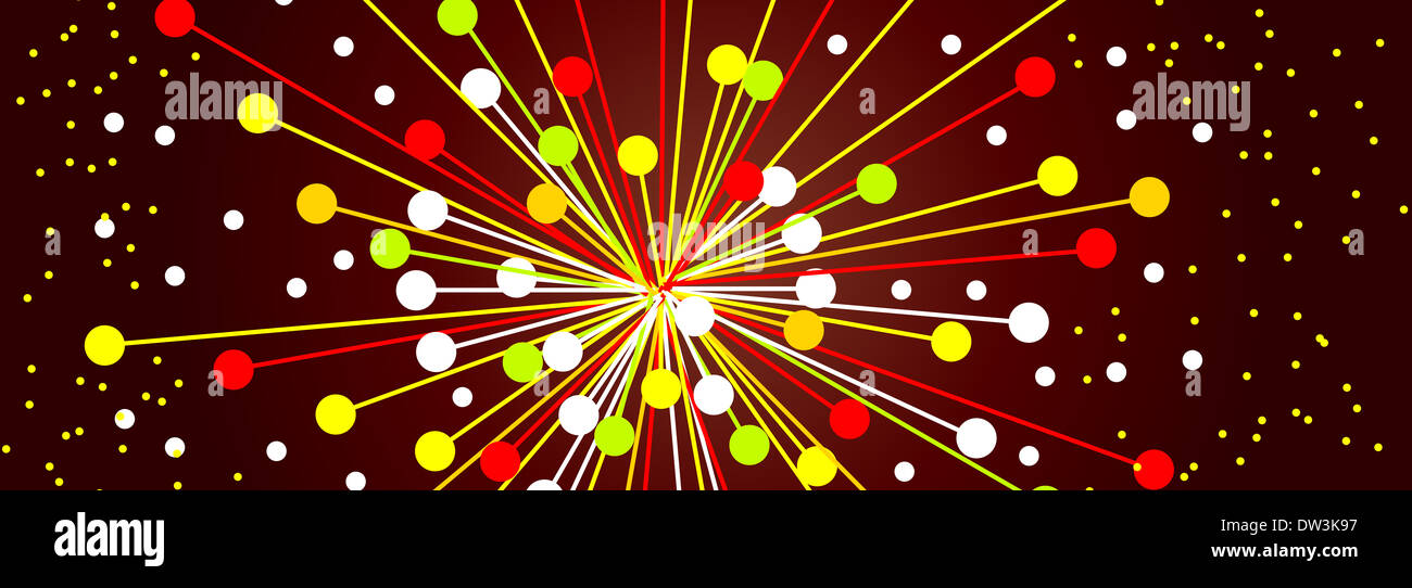 The abstract big bang at the start of the universe Stock Photo - Alamy
