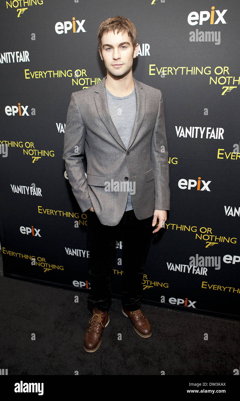 Chase Crawford Everything or Nothing:The Untold Story of 007 held at ...