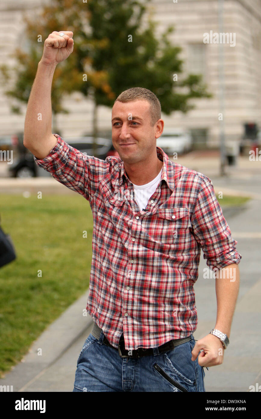 The X Factor wild card contestant Christopher Maloney visits his home ...