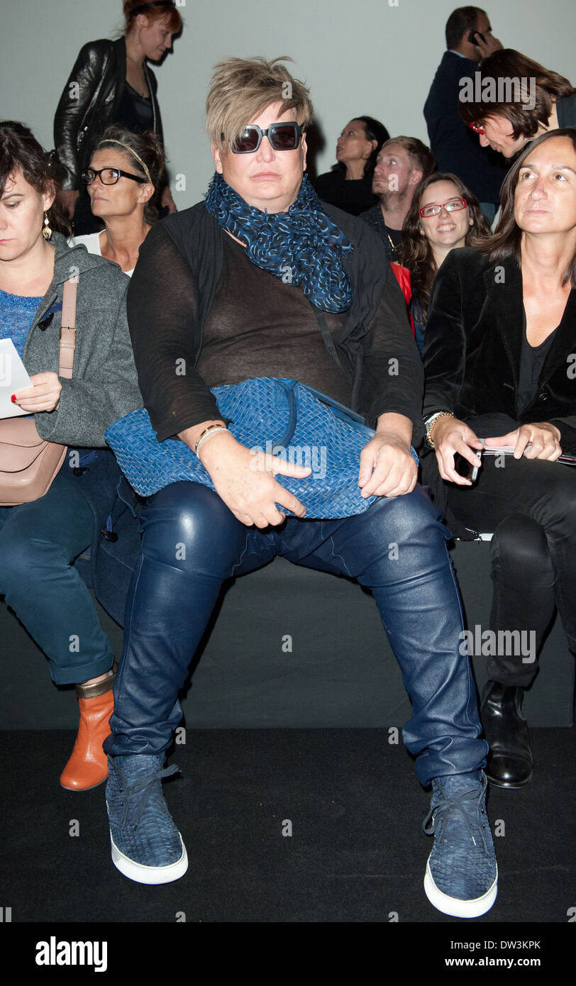 Kappauf attends the Paco Rabanne Spring Summer 2013 show as part of ...