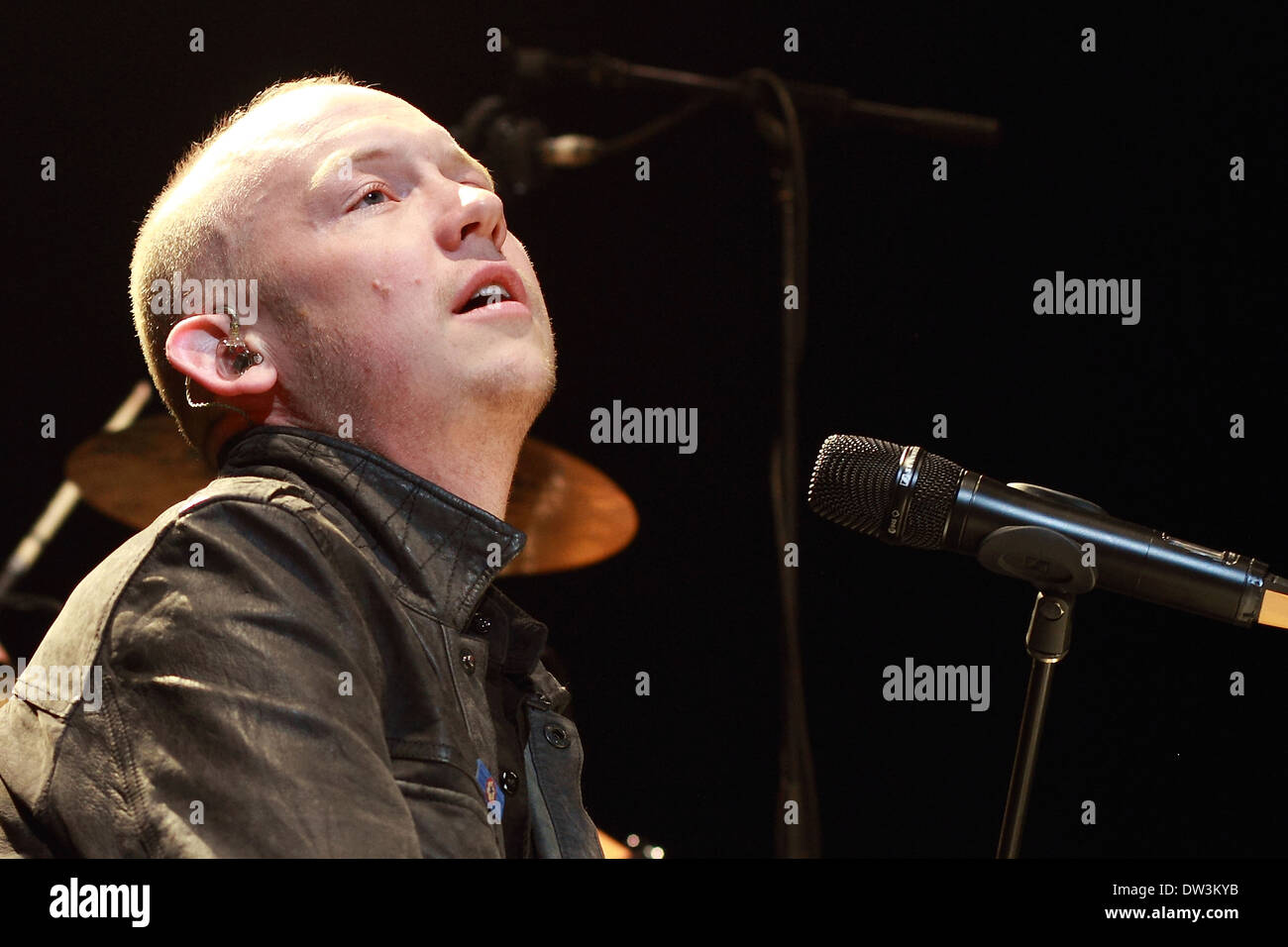 Isaac Slade The Fray perform at Rod Laver Arena Melbourne, Australia ...