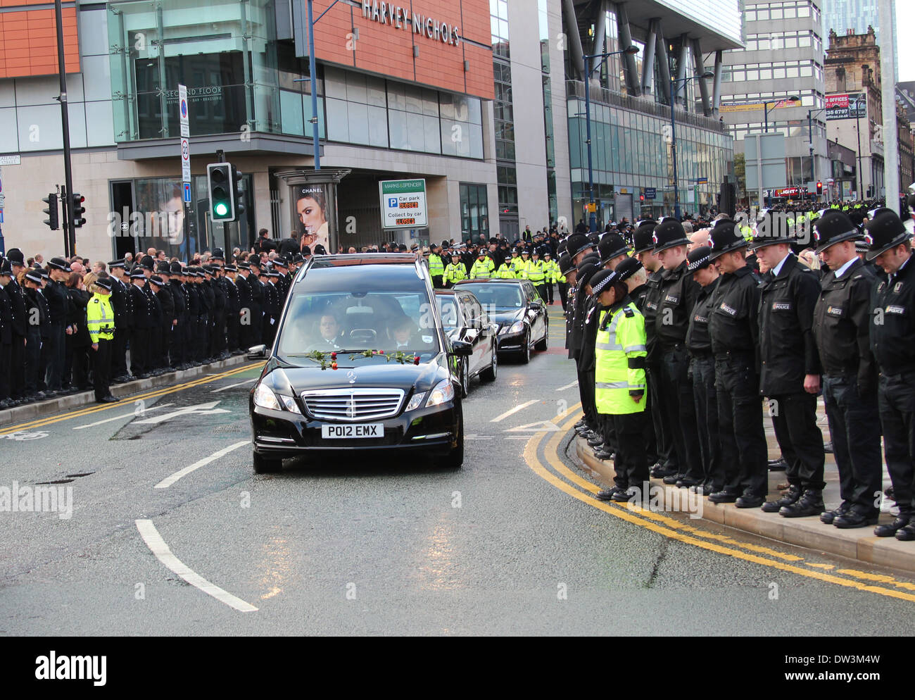 Atmosphere The funeral of PC Fiona Bone, who was killed alongside ...